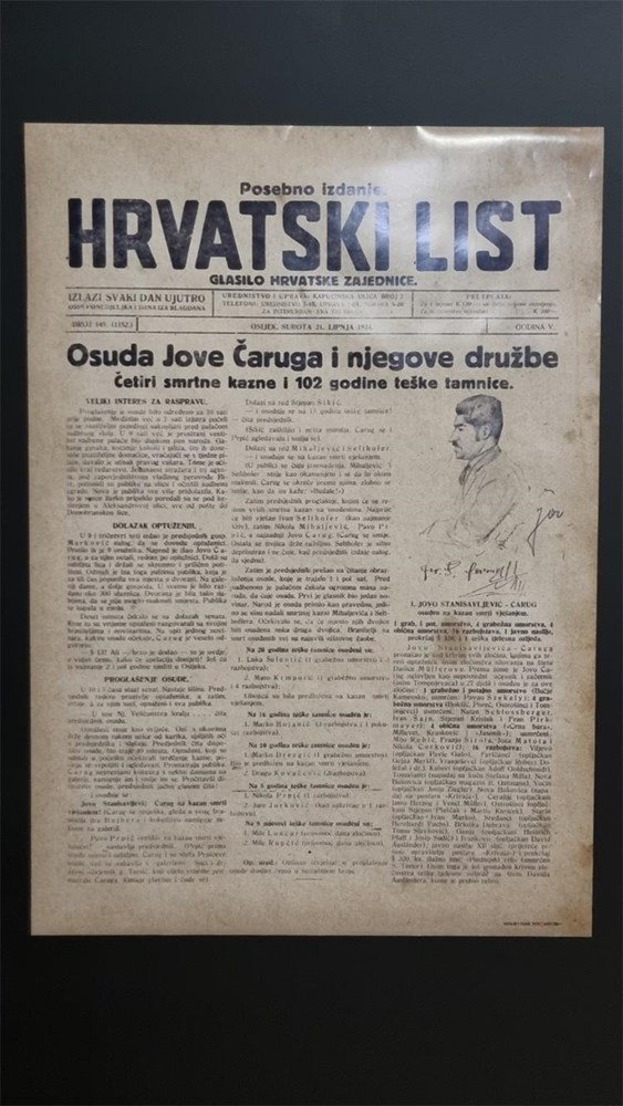 U HNK Osijek otvorena izložba "Čaruga - crno na bijelo" - SiB.hr